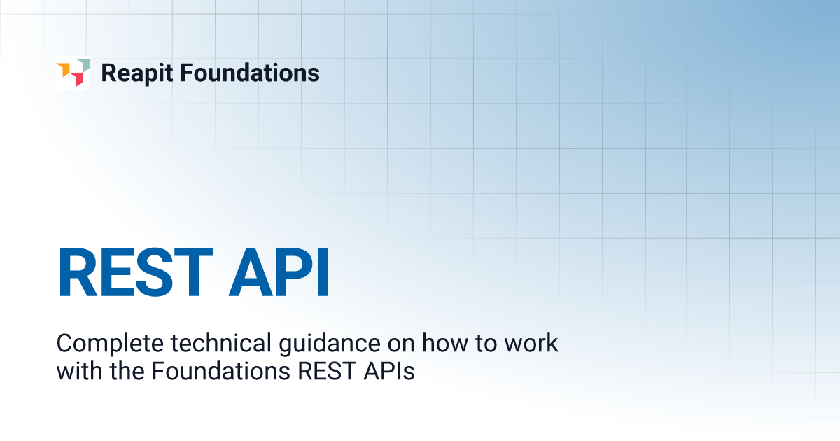 REST API | Reapit Foundations