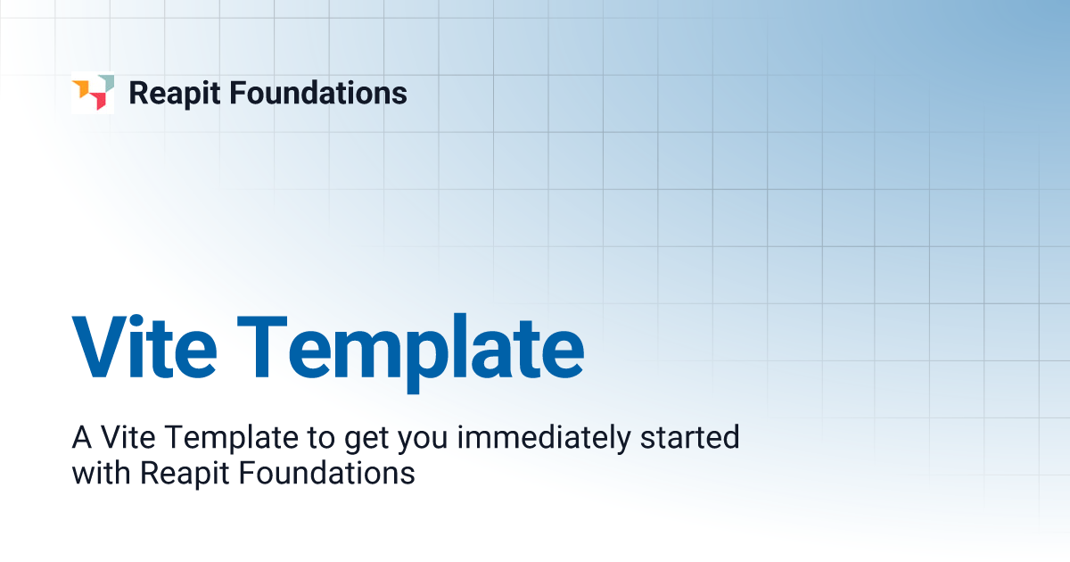 Vite Template | Reapit Foundations